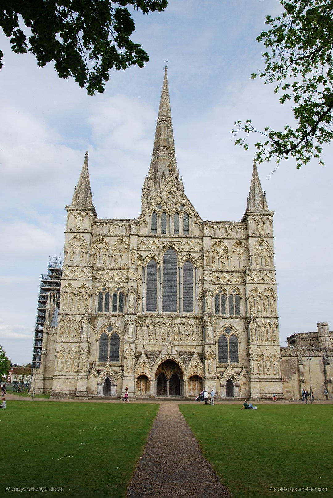 Salisbury Cathedral - Southern England from Kent to Cornwall