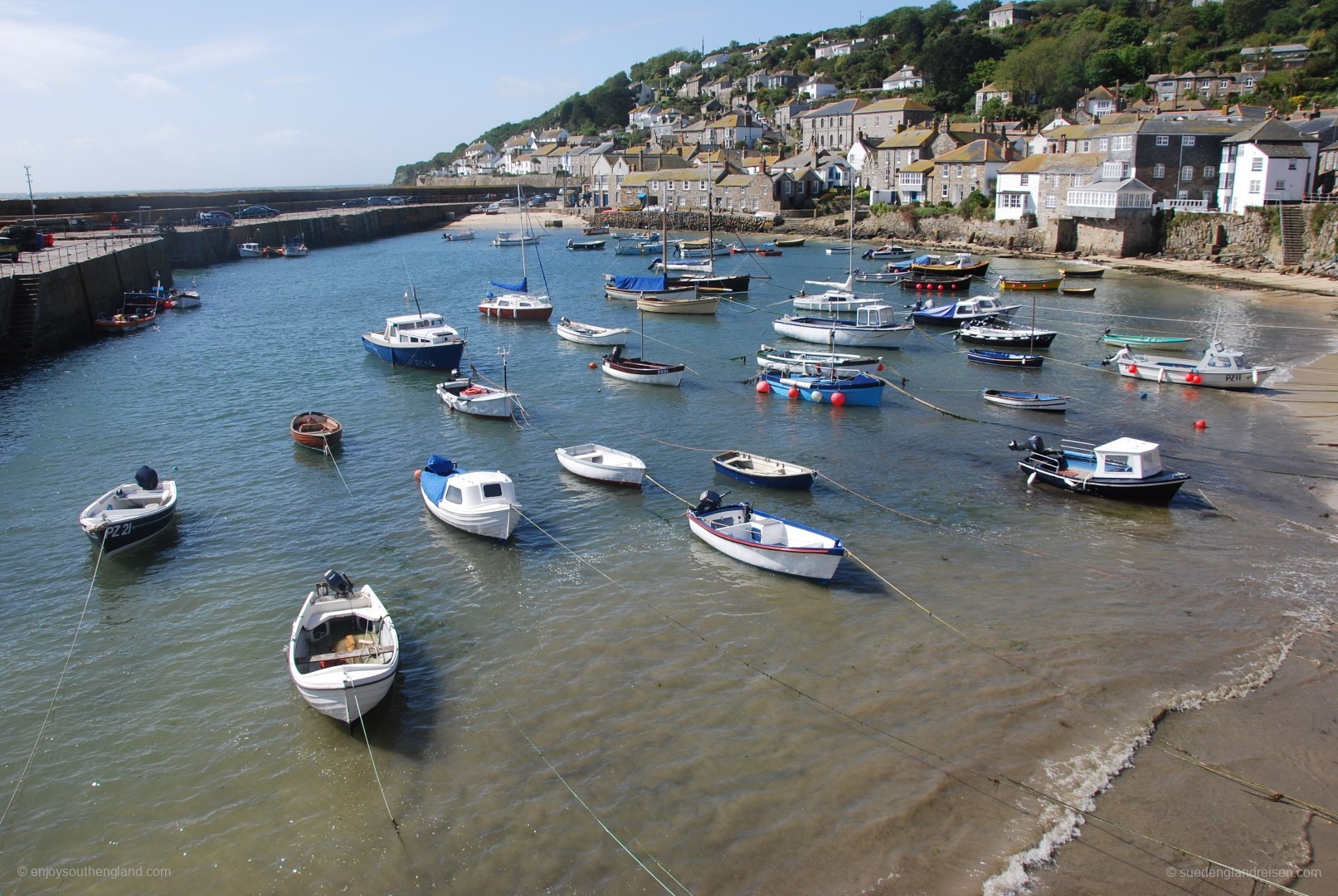 Mousehole, ein Fischerort [Cornwall] - Von Kent bis Cornwall