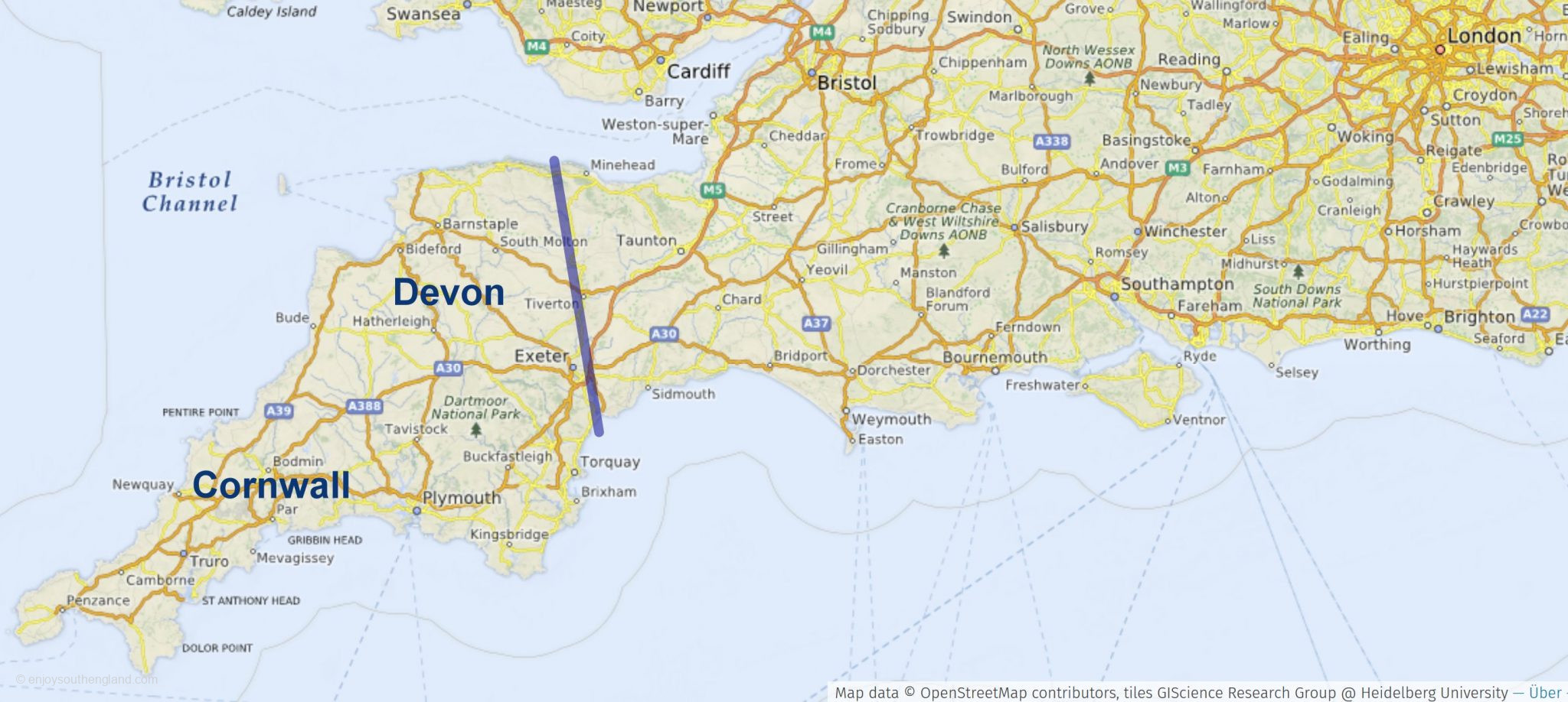 Reisebericht Südengland: Zehn Tage durch Cornwall & Devon